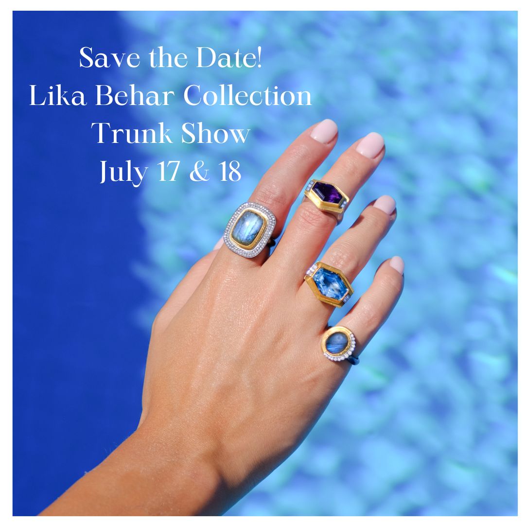 Lika Behar Trunk Show: July 17 & 18 – Metal Art Studio